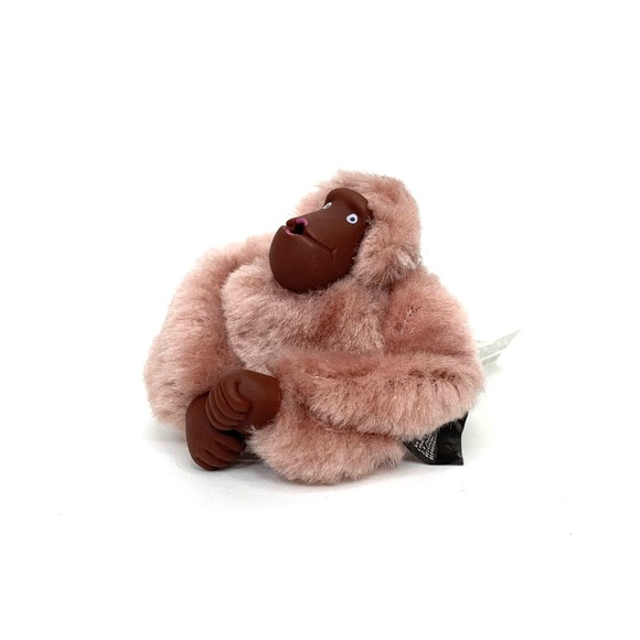 Kipling | Accessories | Kipling Pink Monkey Orson Keychain Faux Fur ...